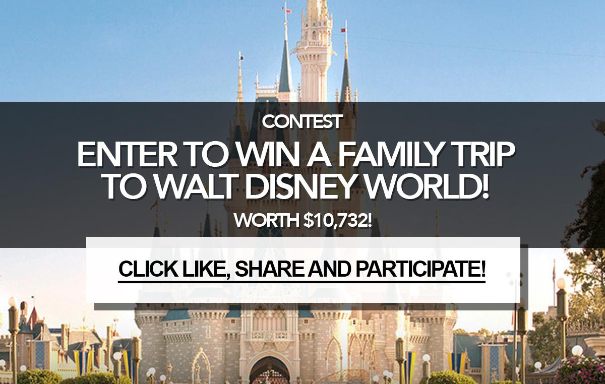 Contest: Win a family trip to Walt Disney World Resort in Orlando ...