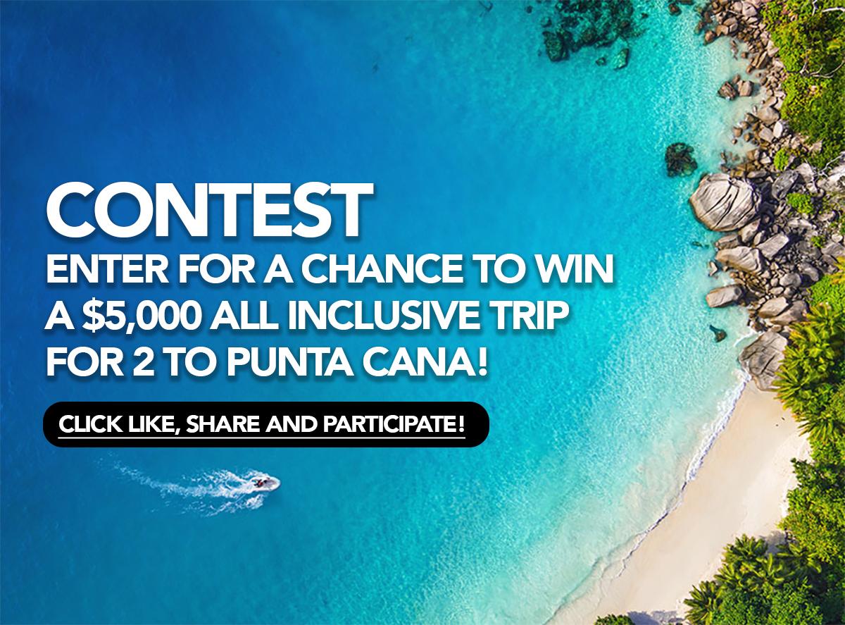 Contest: Enter for a chance to win a $5,000 all inclusive trip for 2 to ...