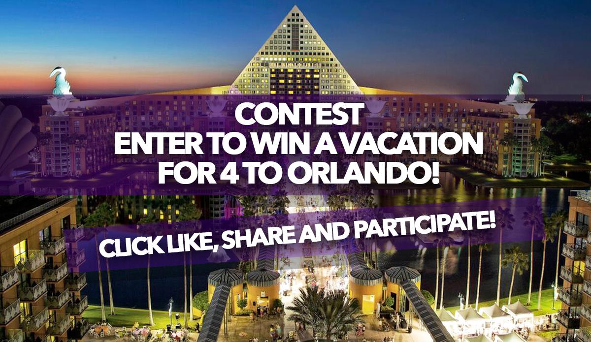 Contest: Enter to win a vacation for 4 to Orlando!