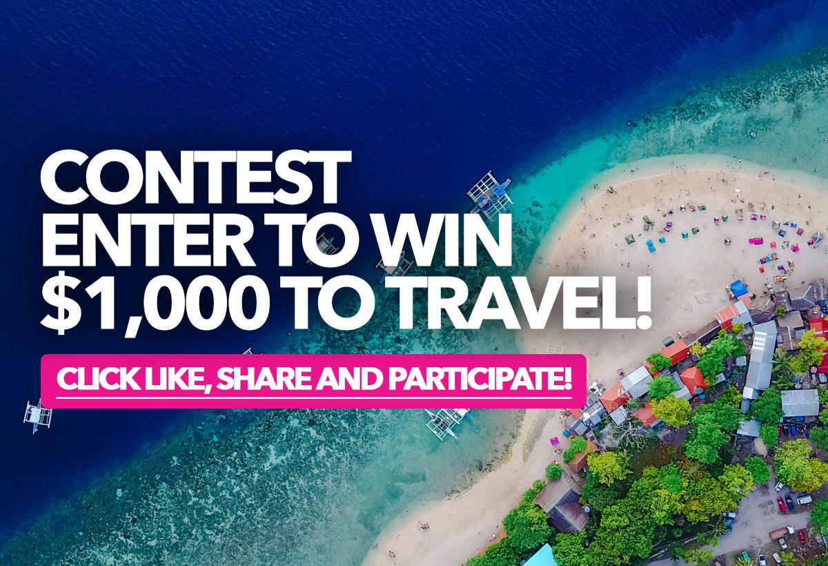 Contest: Win a $1,000 travel credit!