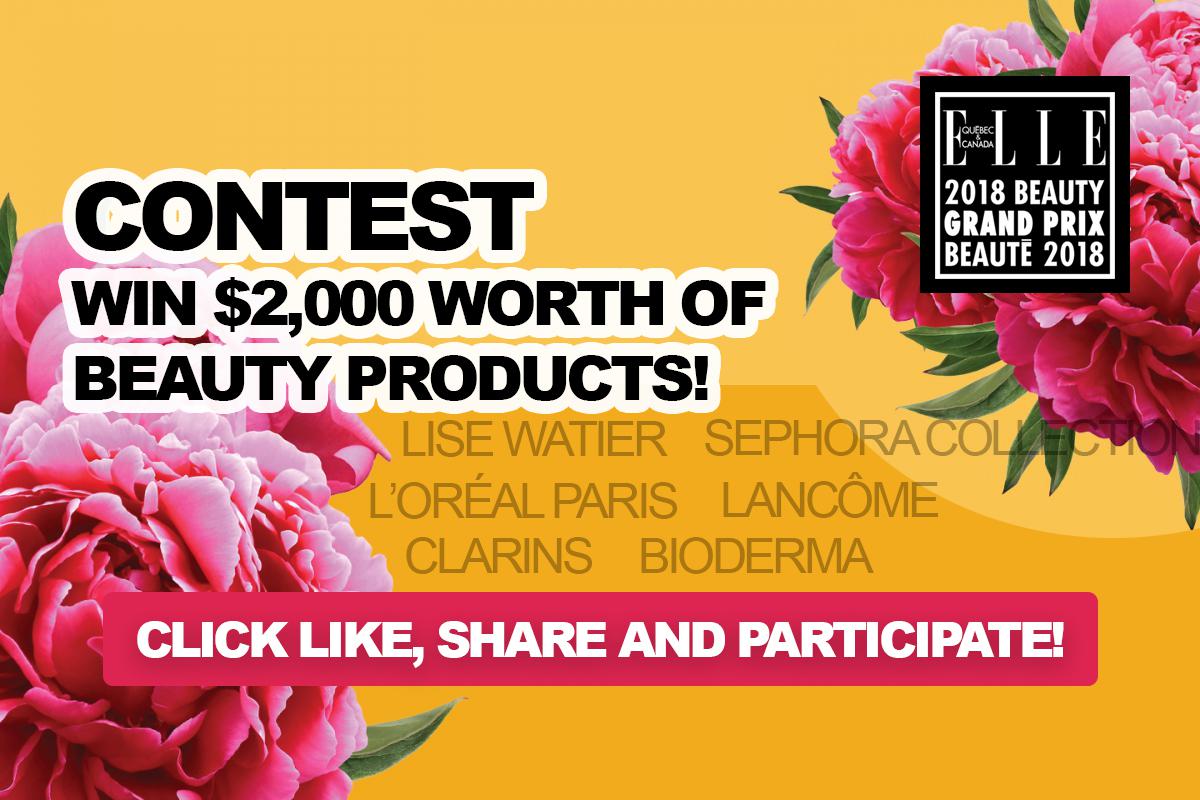 Contest: Win $2,000 worth of beauty products!