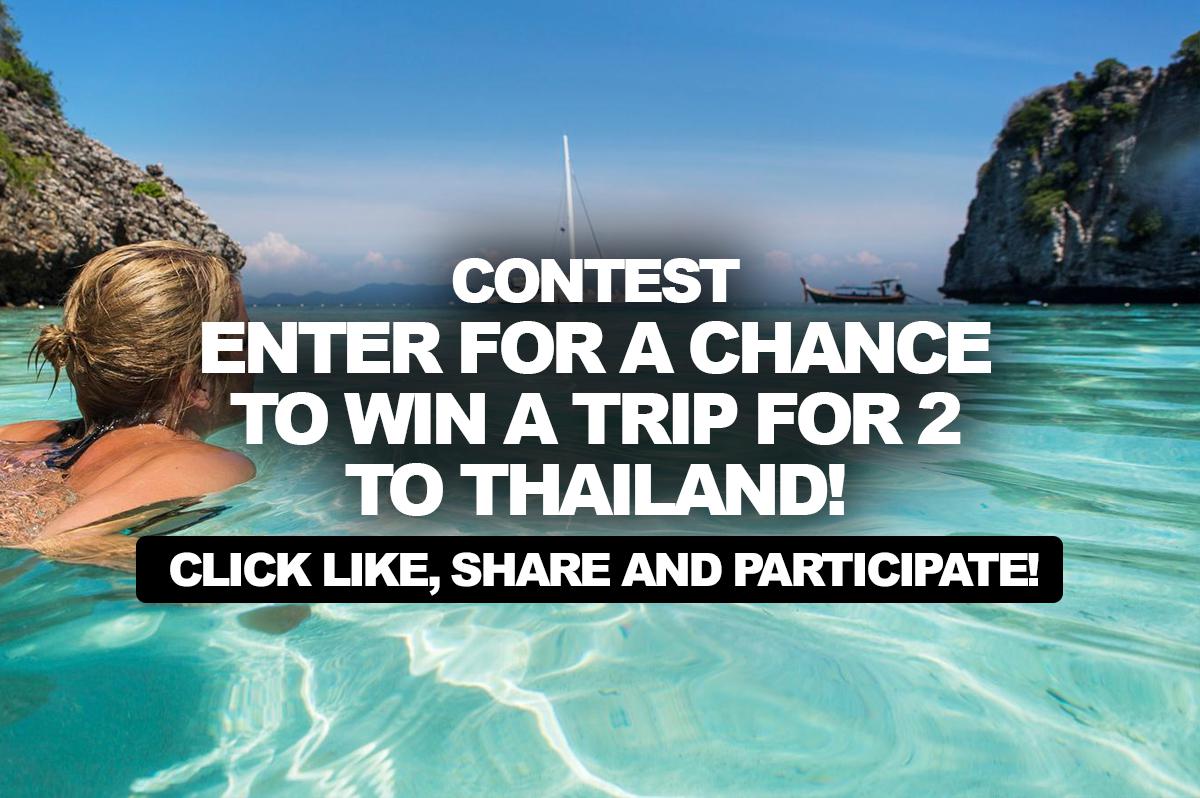 Contest: Enter for a chance to win a trip for 2 to Thailand!