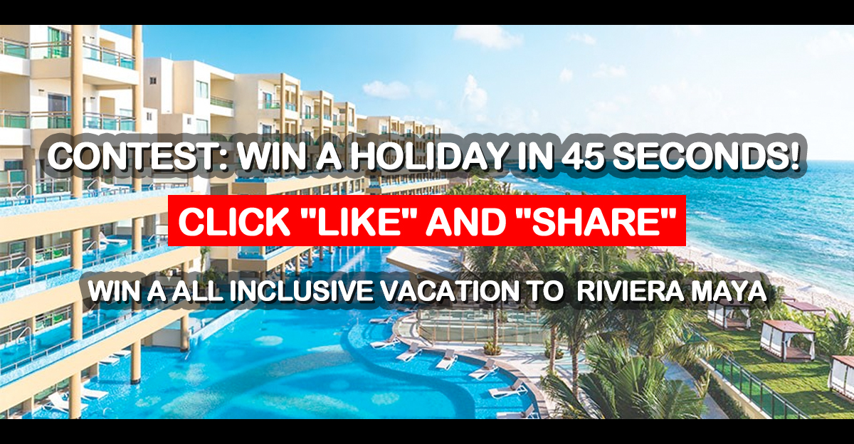 Contest: Win a holiday in 45 seconds! - Like our Page!!