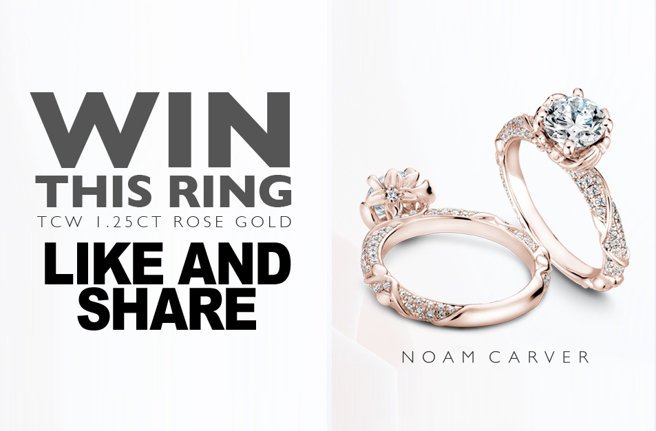 Enter for a chance to win a $6,000 gold ring with diamonds!