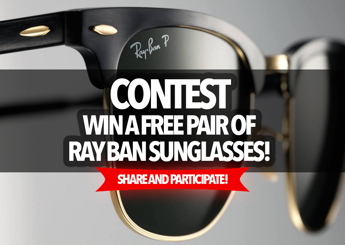 Contest: Win a Free pair of Ray Ban Sunglasses!
