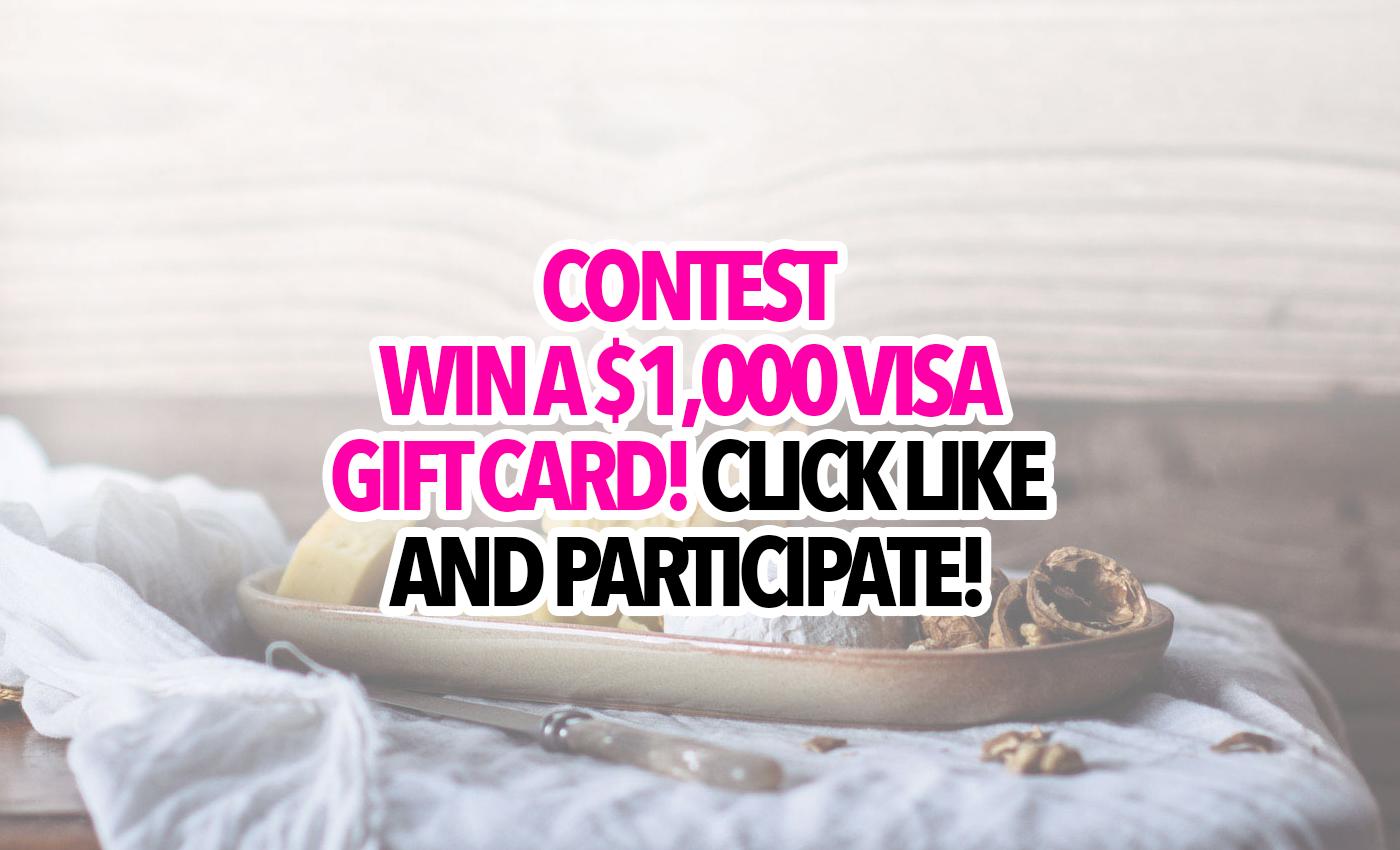 Contest: Win a $1,000 Visa gift card!
