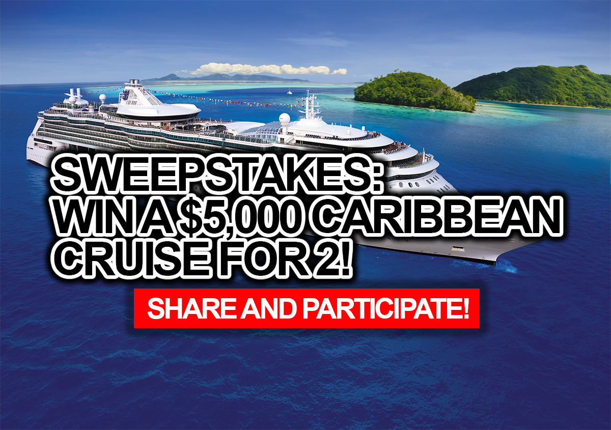 Sweepstakes: Win a 7 night Caribbean cruise with airfare! ( $5,000 USD ...