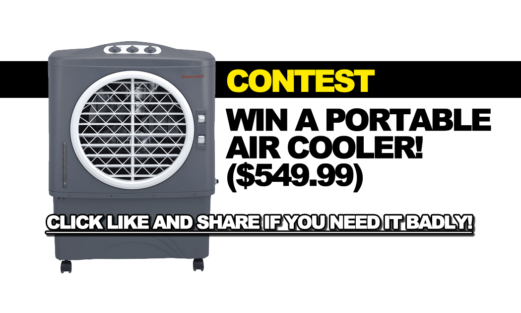 Contest: Win a portable Air Cooler! ($549.99)