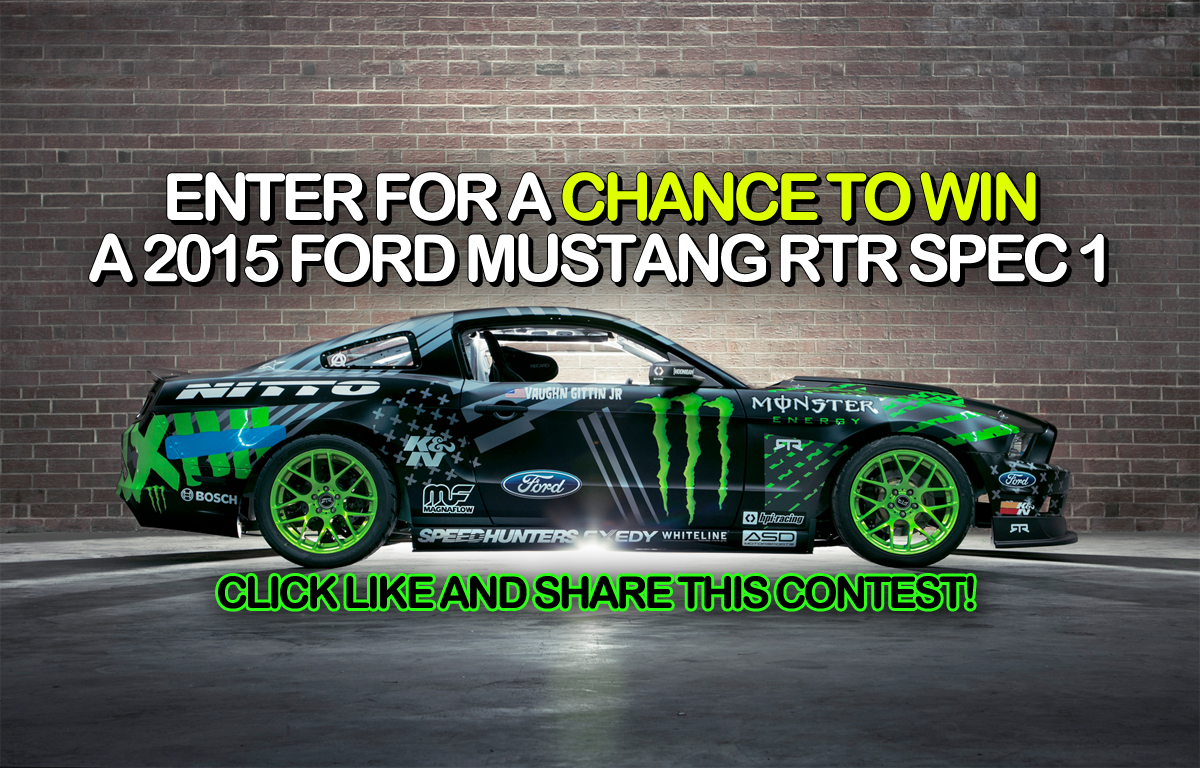 Contest: Enter for a chance to win a 2015 Ford Mustang RTR SPEC 1!