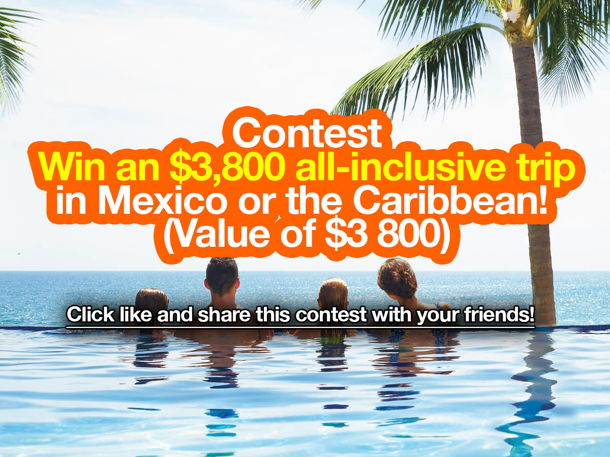 Contest: Enter for a chance to win an $3,800 all-inclusive trip in ...