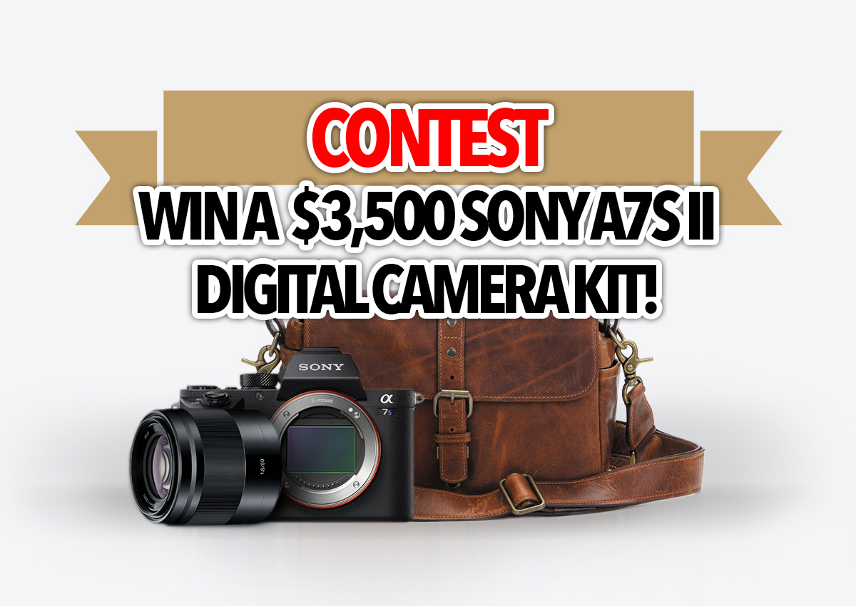 Giveaway: Win a Sony a7S II Digital Camera Kit!
